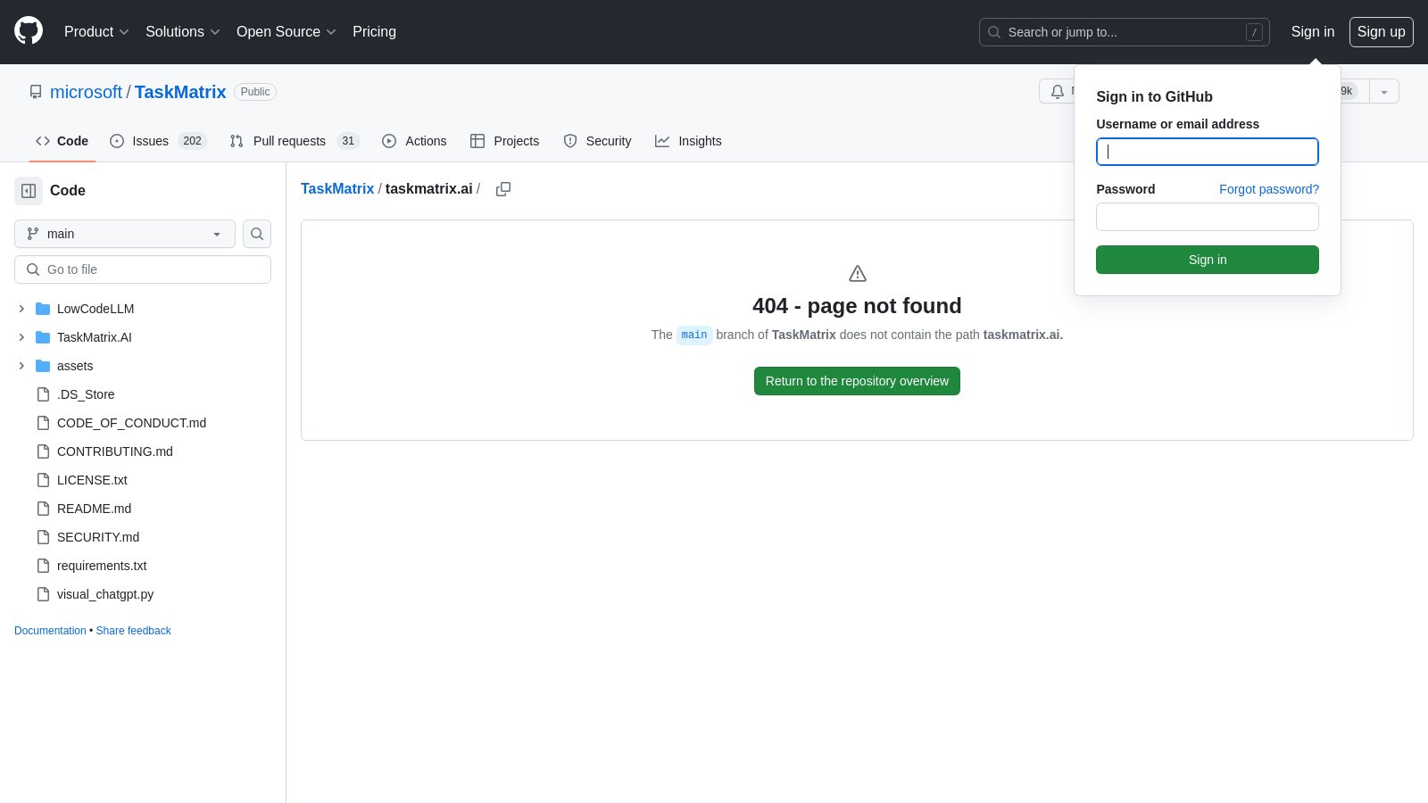 TaskMatrix.AI by Microsoft AI