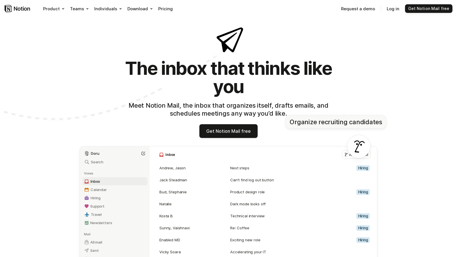 Notion Mail