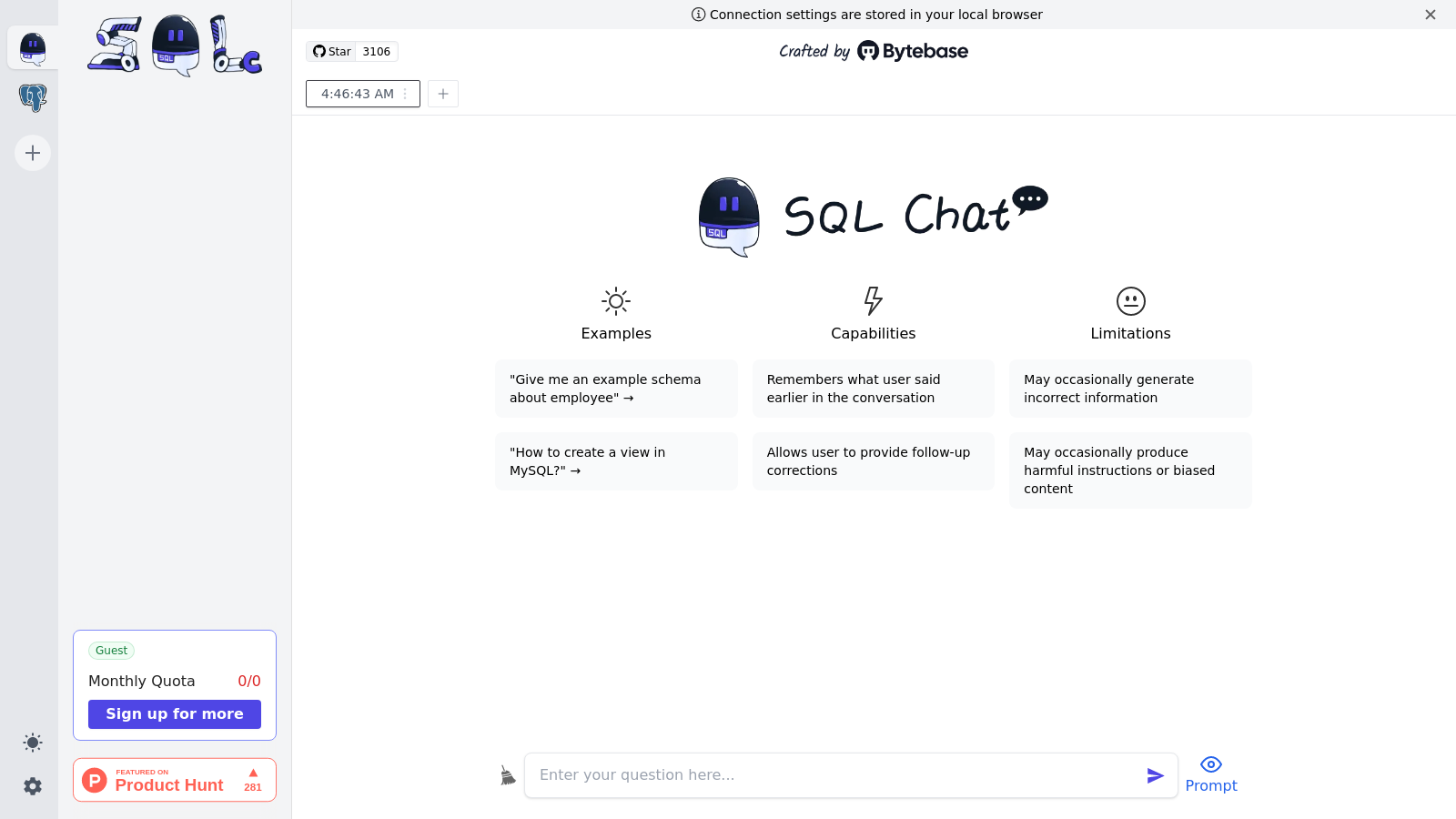 SQL Chat AI
