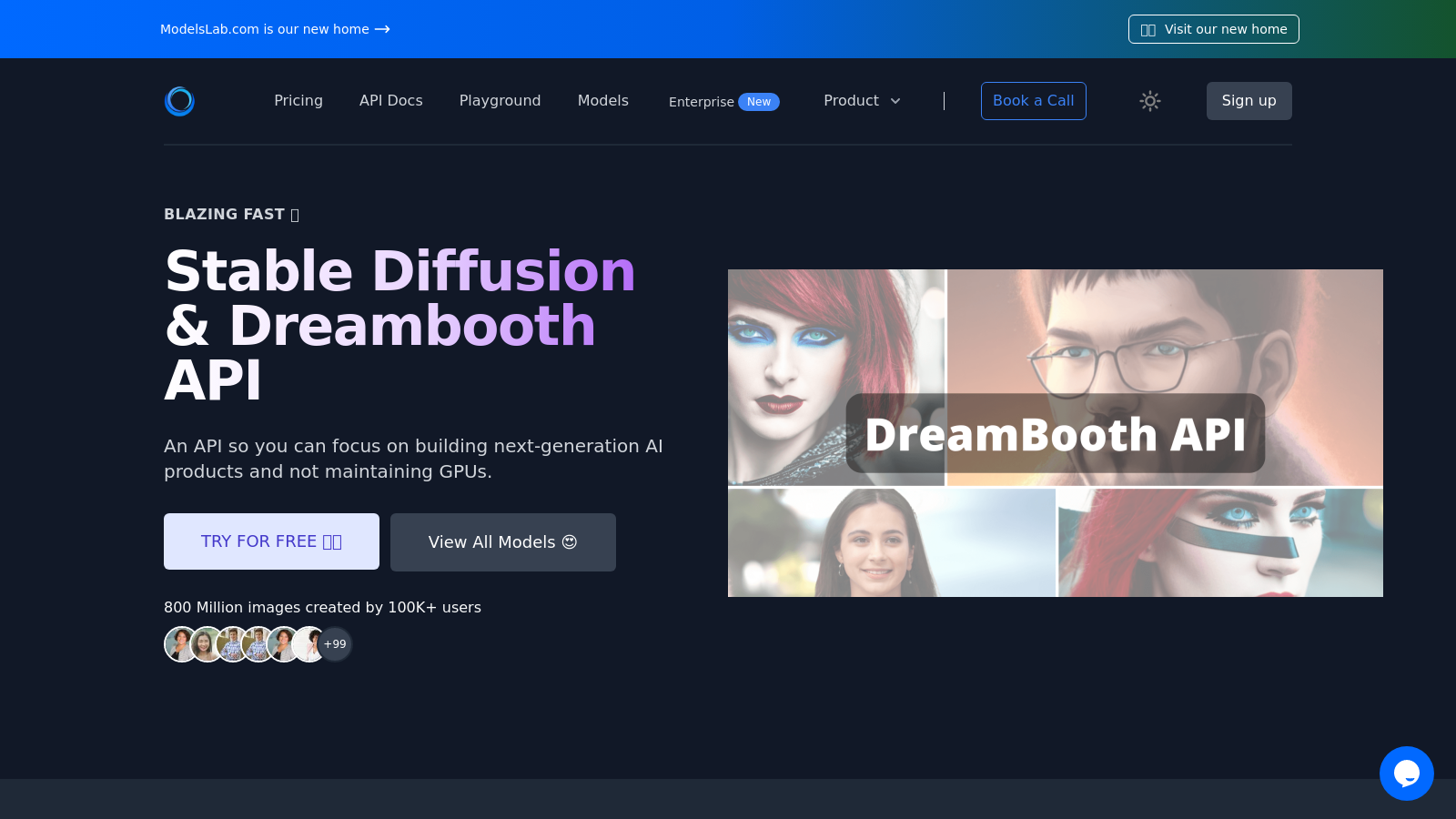 Stable Diffusion & Dreambooth API